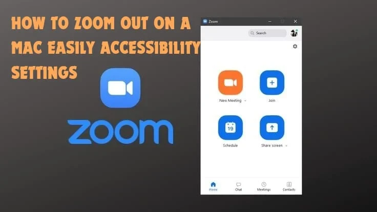 How To Zoom Out On A Mac Easily? - Accessibility Settings