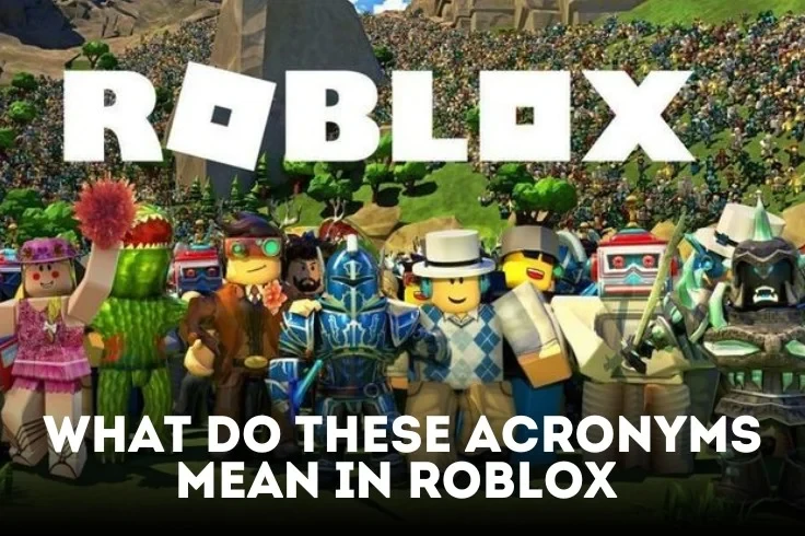 What Do These Acronyms Mean In Roblox